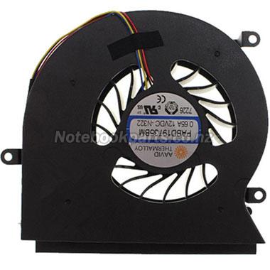 Replacement for Msi GT62VR 6RD-022UK fan, Msi GT62VR 6RD-022UK CPU fan